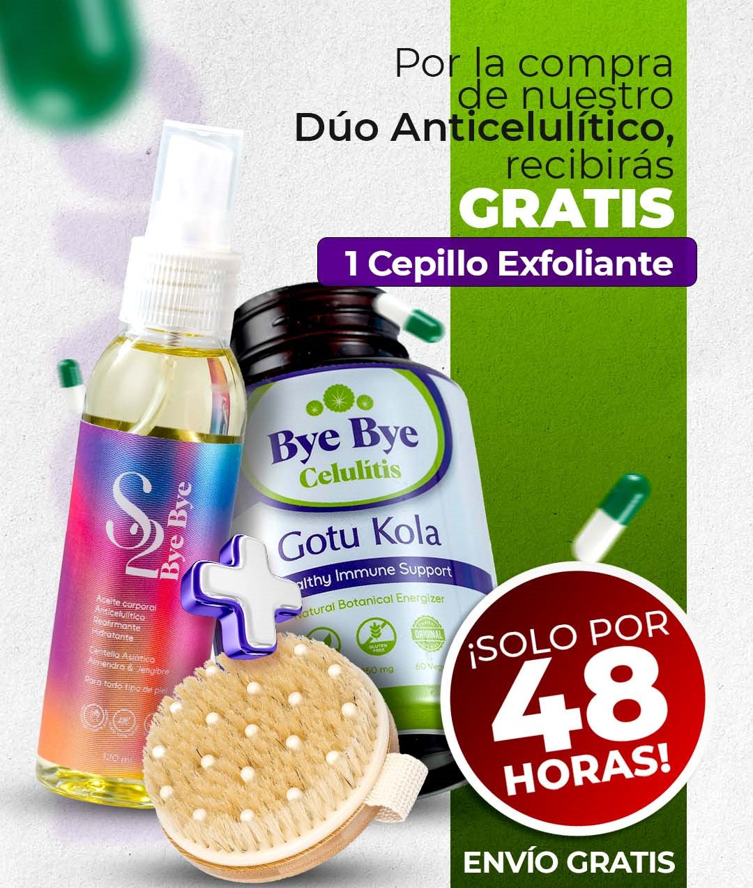 Compra 2 y llévate 1 de regalo 😍! - Kit Bye Bye Celulitis™